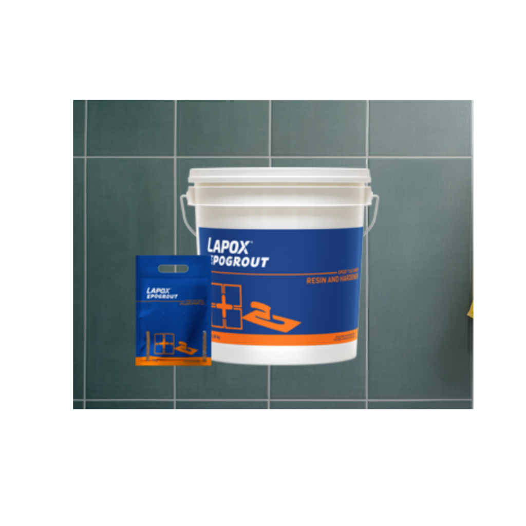 Lapox Epogrout - Epoxy Tile grout - White color - 1kg - Epoxy Resin and ...